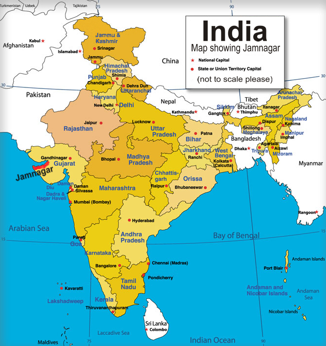 Jamnagar the beautiful - Tourist information
